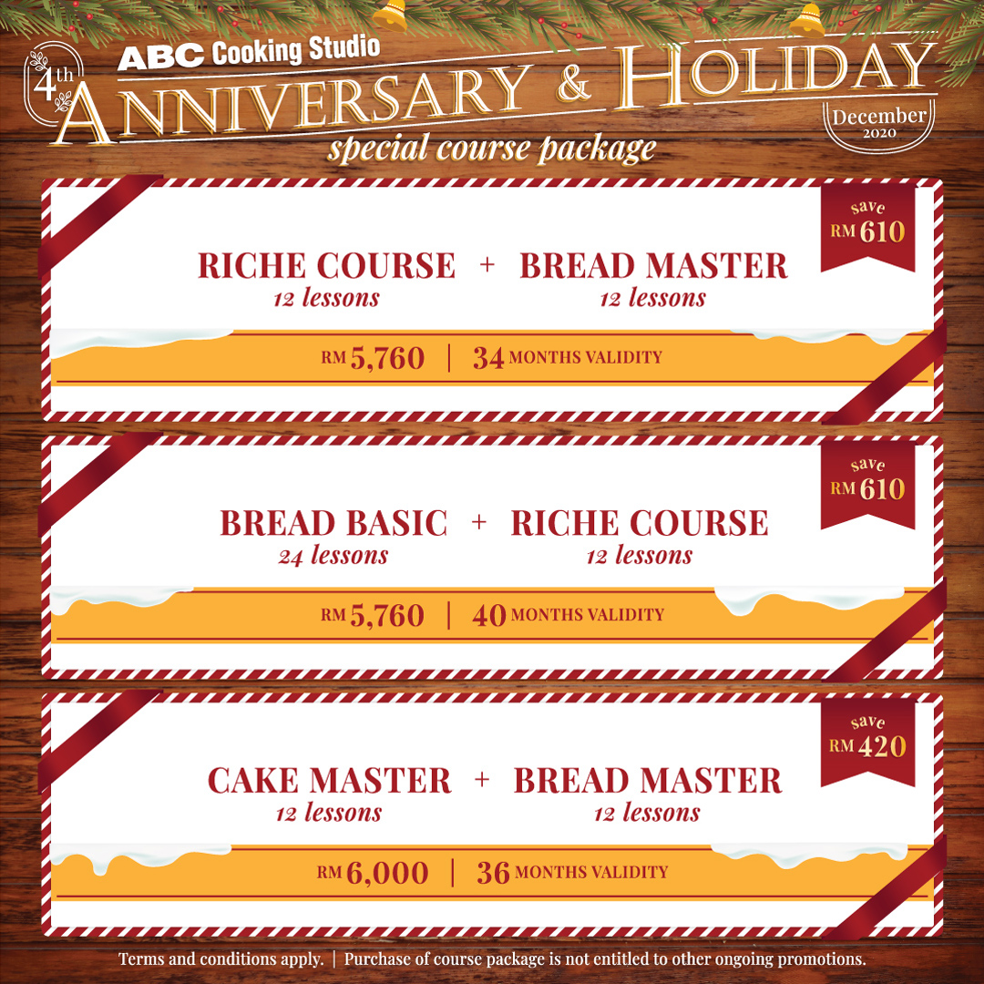 Special Course Package - ABC Cooking Studio Malaysia